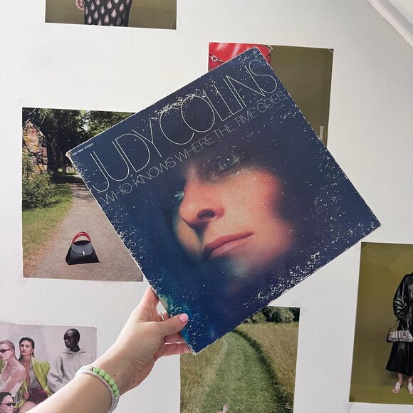 Vintage | Art | Vintage Judy Collins Vinyl Record Who Knows Where The Time Goes Retro Music ...